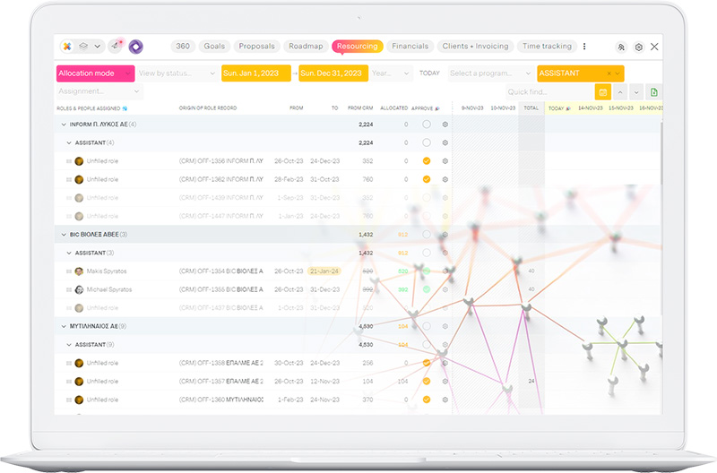 missionX: AI-ready project and resource management